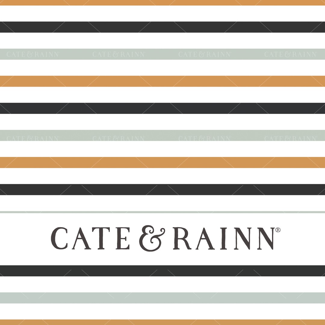 Halloween Stripe Seamless Pattern October Moon Commercial - Etsy