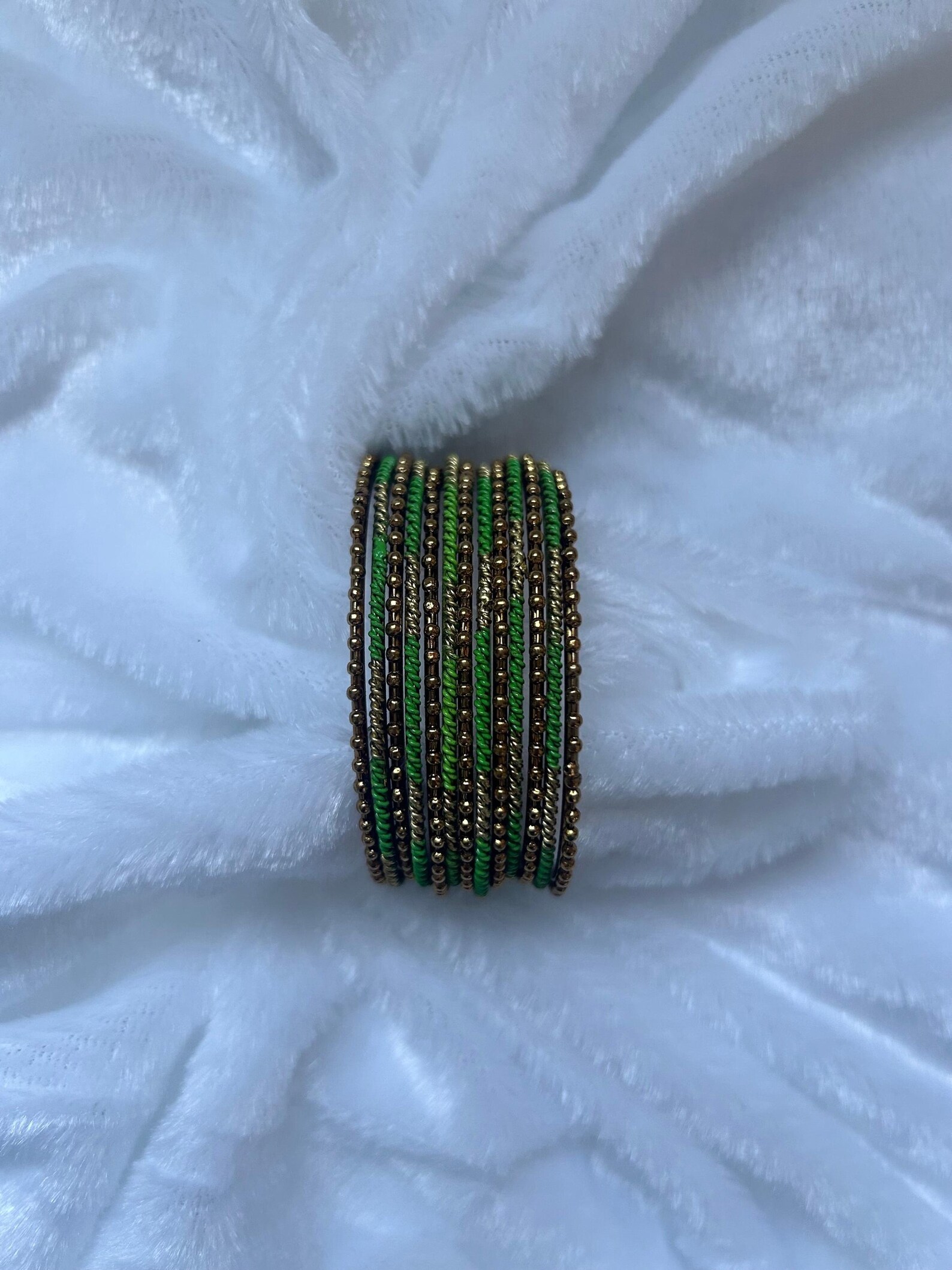 Bright Pista Green & Gold Bangles ~simple~desi~traditional~wedding ...