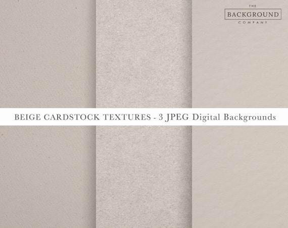 Beige Cardstock Texture Background Neutral Cardstock | Etsy