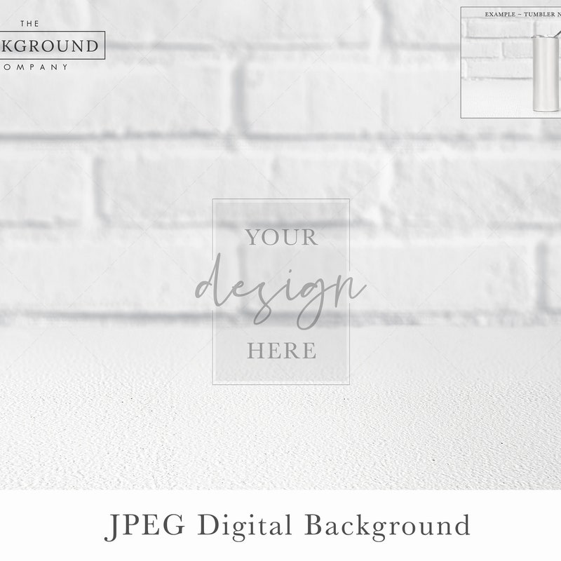 White Brick Backdrop - Etsy