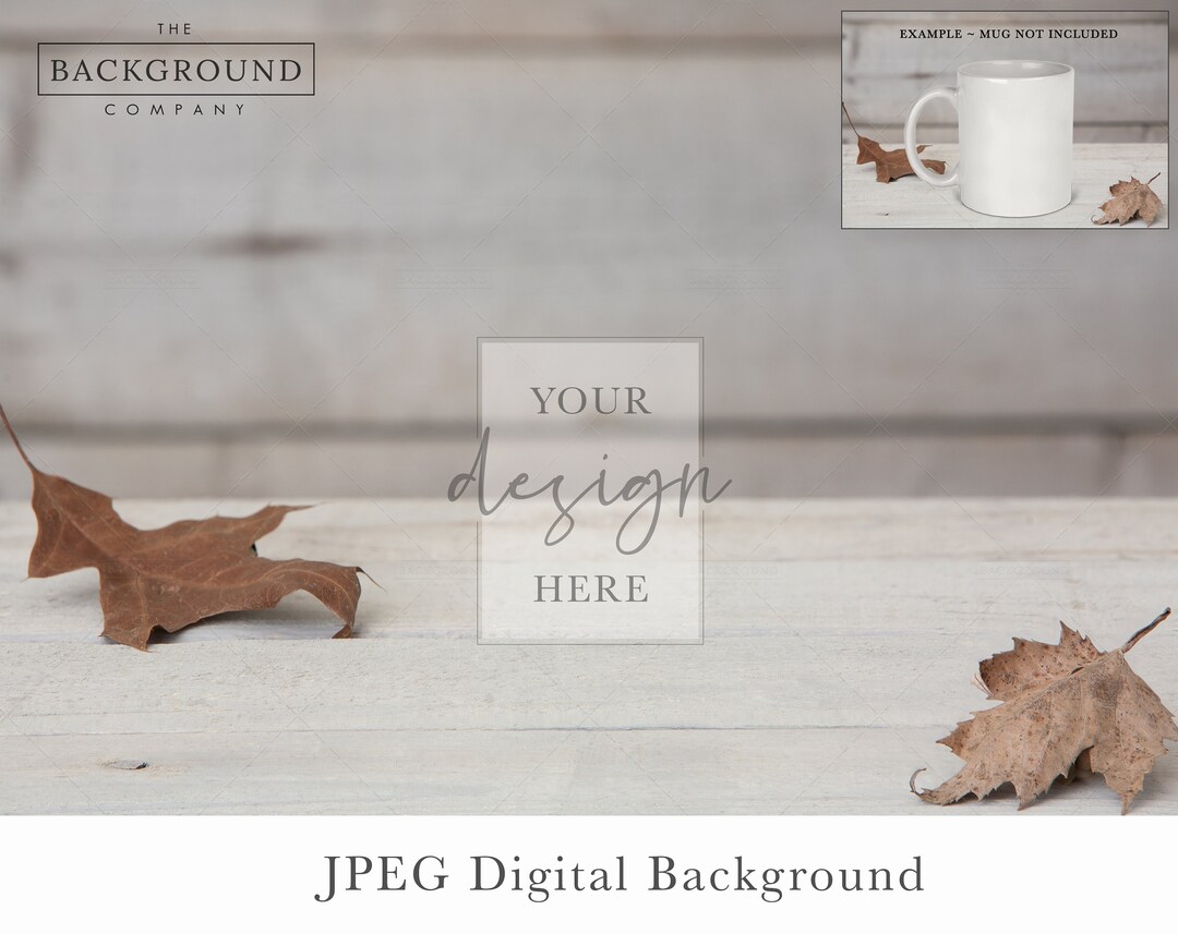 Fall Background Mock up | Autumn Background Table Mockup | Background ...