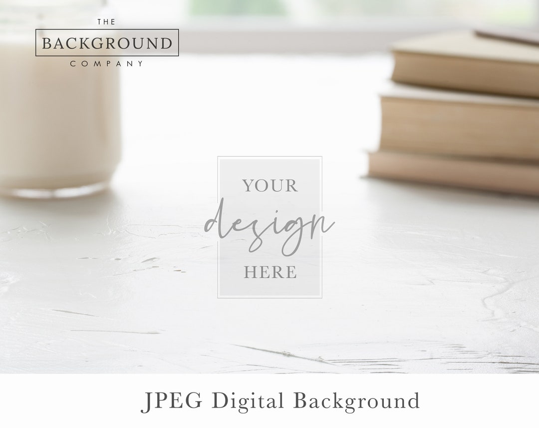Modern Bright White Table Mockup | Table Background Mockup | Background ...