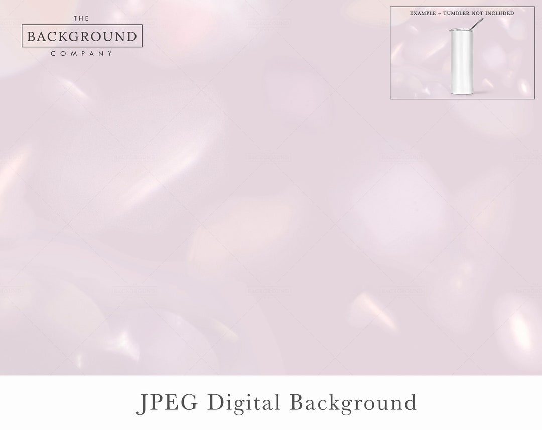 Pink Bokeh Digital Background | Pink Glitter Background | Feminine ...