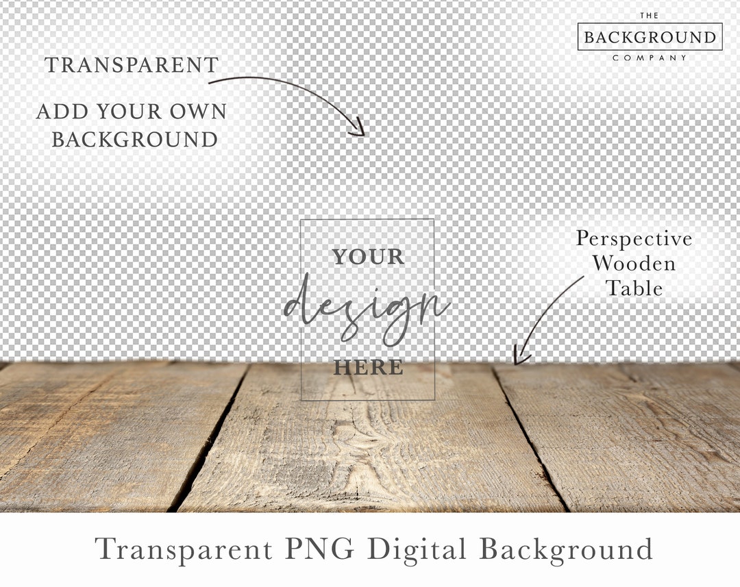 Customizable Background Table Mockup | Brown Wood Rustic Table Mockup ...