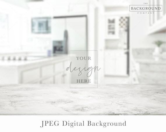 Kitchen Background Mockup Kitchen Countertop Background - Etsy