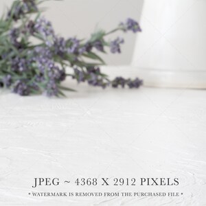 White Table Background Mockup | Table Mockup Background | Lavender ...