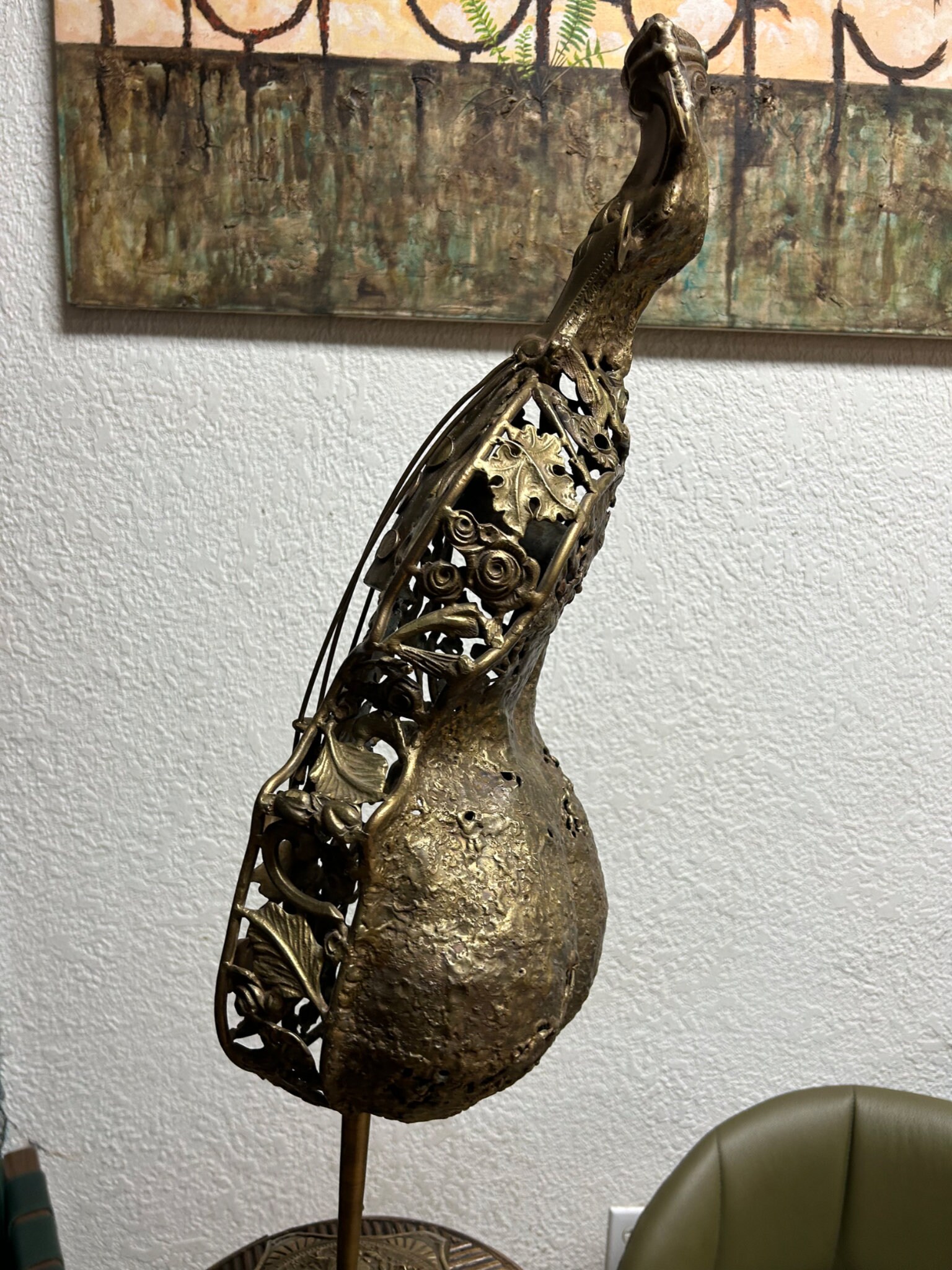 Bronze Violin Sculpture - Etsy