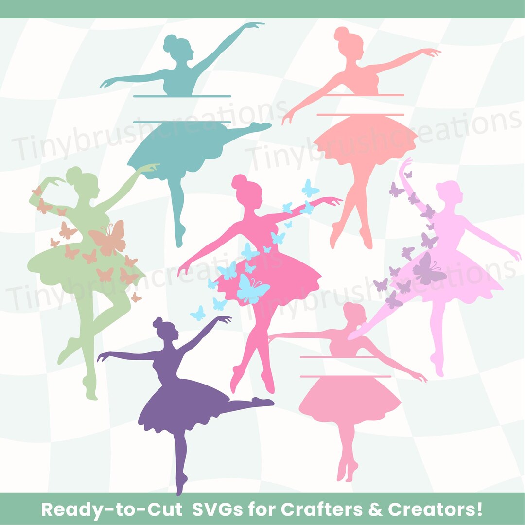 Ballerina SVG File, Ballerina Cut File, Ballerina SVG, Ballerina ...