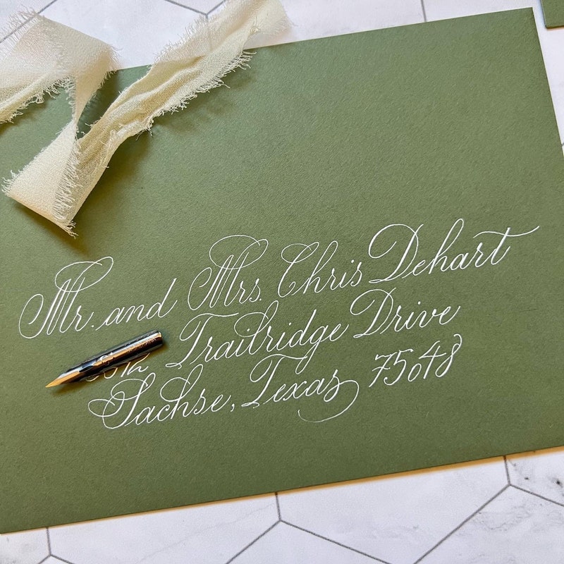 Handwritten Envelope - Etsy