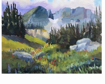 Wasatch Mountains Poster - Etsy