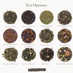 Spring Tea Variety Pack | Choose Your Own Tea Flavors | Seasonal Tea ...