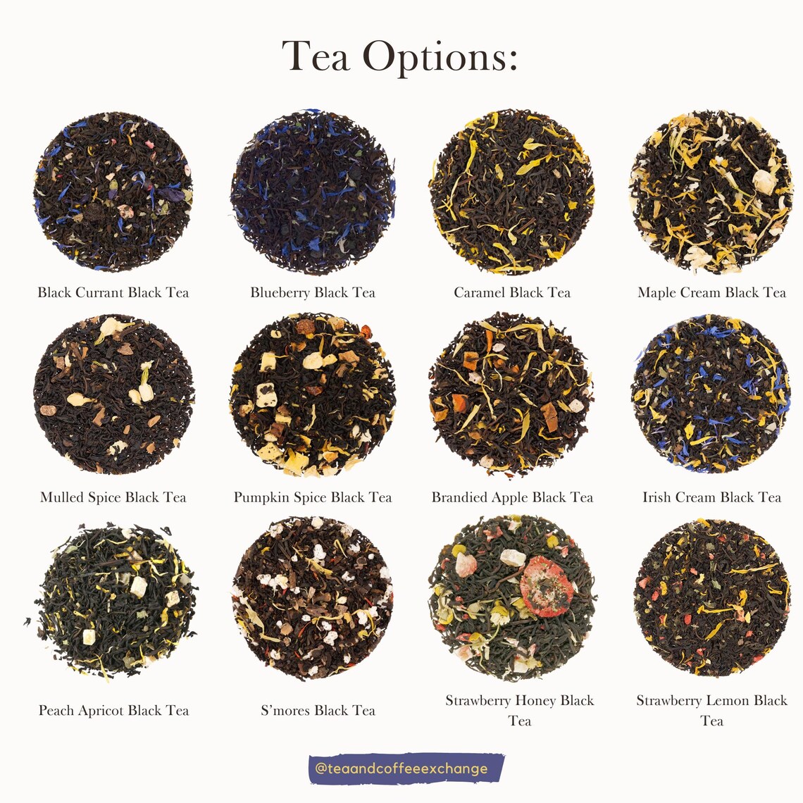 Personalized Black Tea Sampler: Gourmet Loose Leaf Variety Pack | 3-5 ...