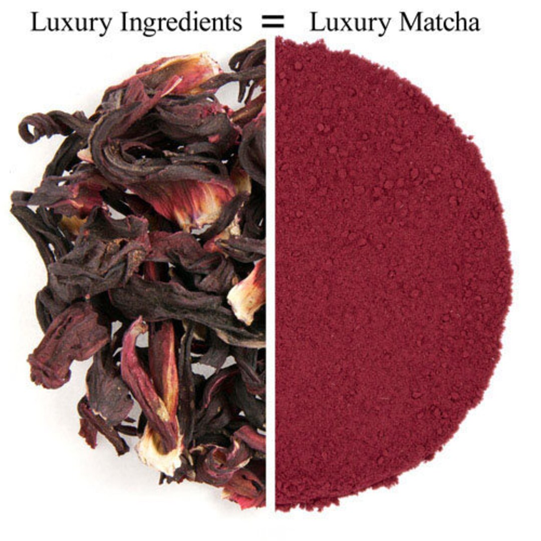 Organic Hibiscus Matcha Tea Hibiscus Petals, Certified Organic Tea and ...