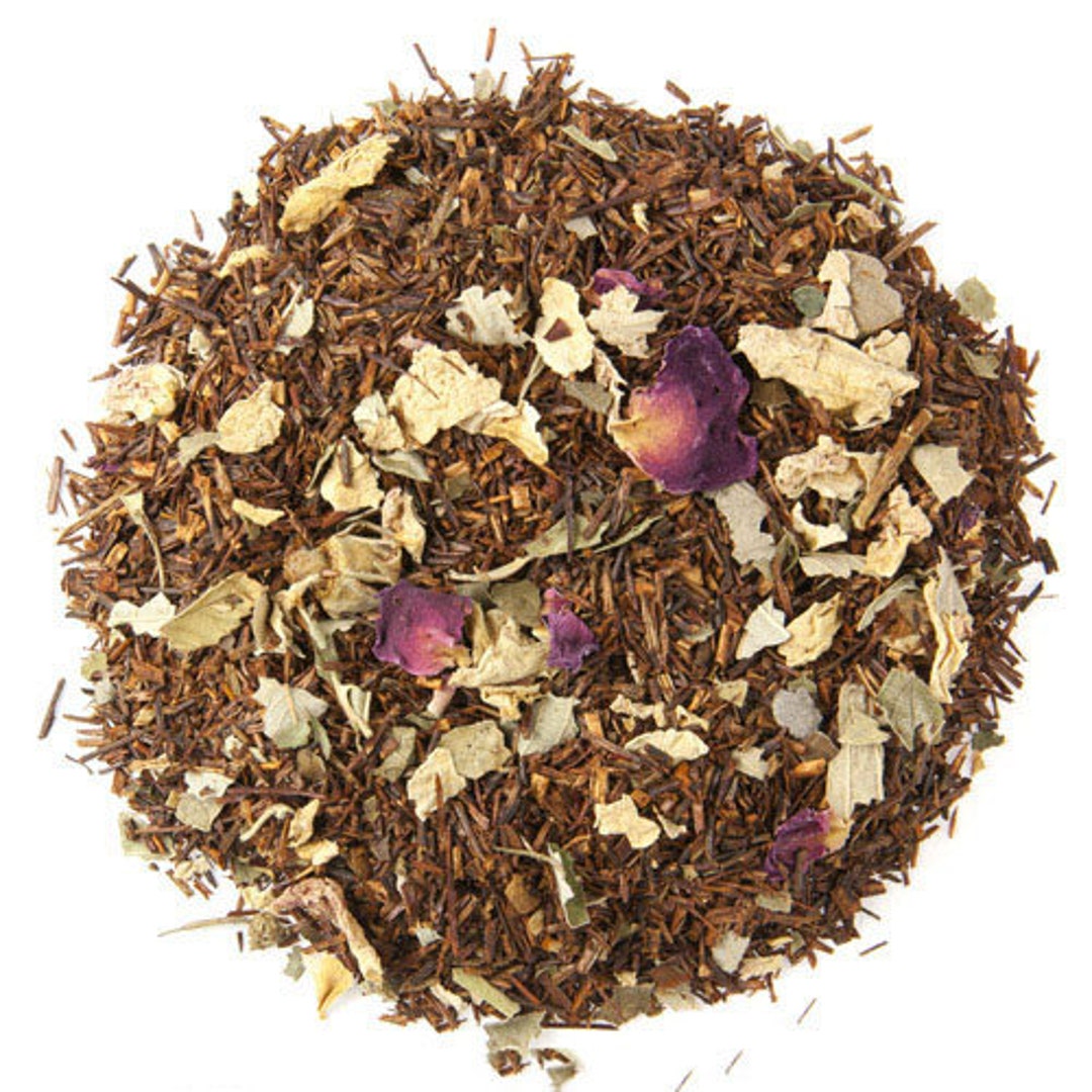 Cherry Rose Rooibos Tea - Romantic Valentines Day Tea - Caffeine-free ...