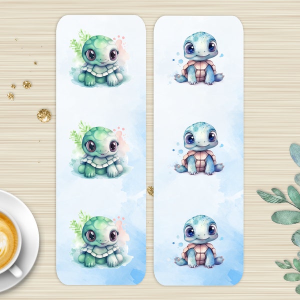 Turtle Bookmark - Etsy