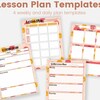 Digital and Printable Teacher Planner, Weekly Lesson Plans, Teacher ...