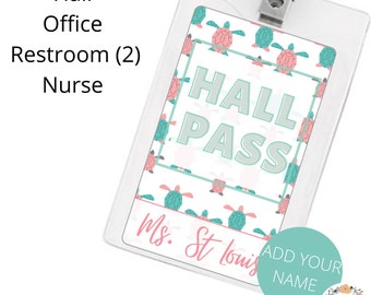 Ocean Hall Passes - Etsy