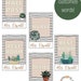 SUCCULENT Classroom Hall Passes for Teachers Personalized - Etsy