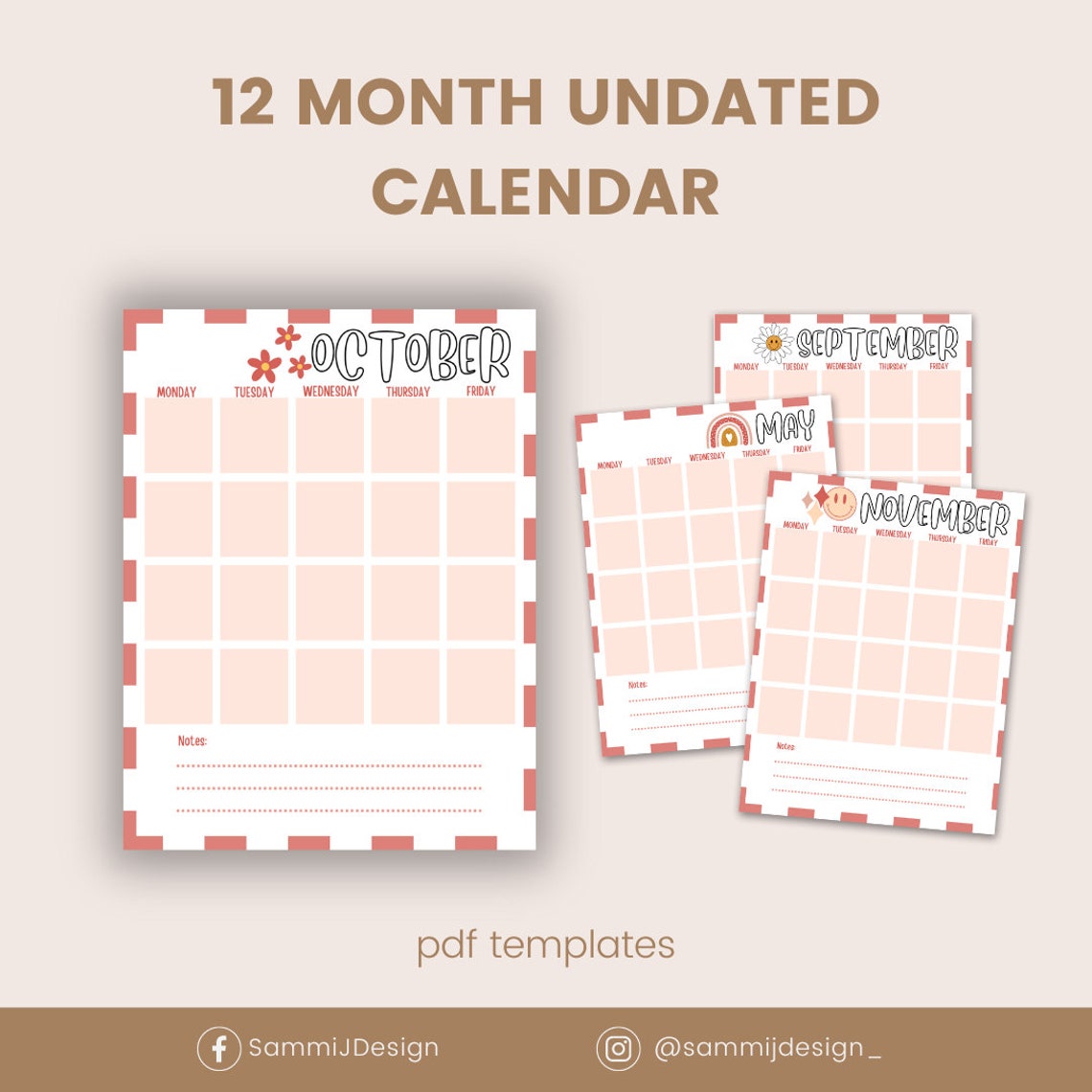 Digital and Printable Teacher Planner, Weekly Lesson Plans, Teacher ...