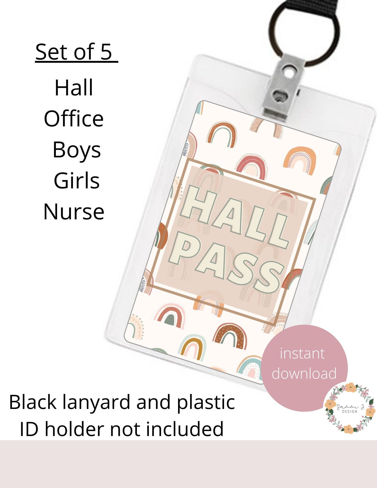 School Nurse Hall Pass