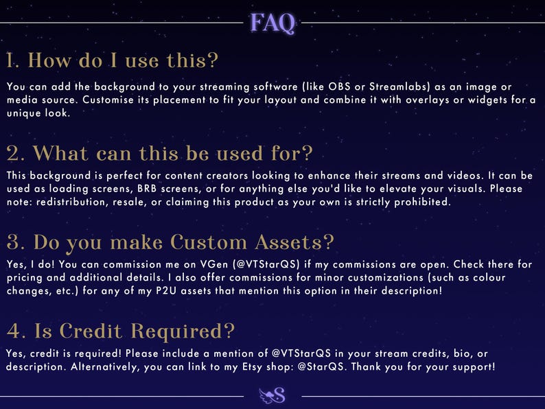 Cyber Pulse Stream Background for Vtubers & Streamers | Customisable ...
