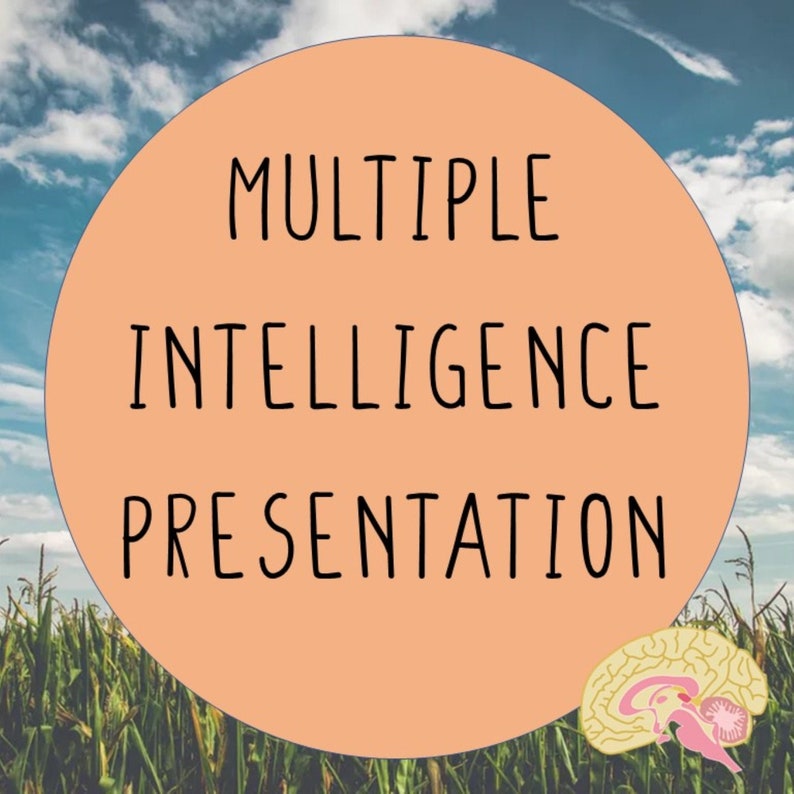 Instant Download - Multiple Intelligence Powerpoint Digital Lesson - Etsy