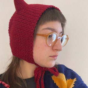 The Devil Bonnet (multiple Colours Available) - Etsy