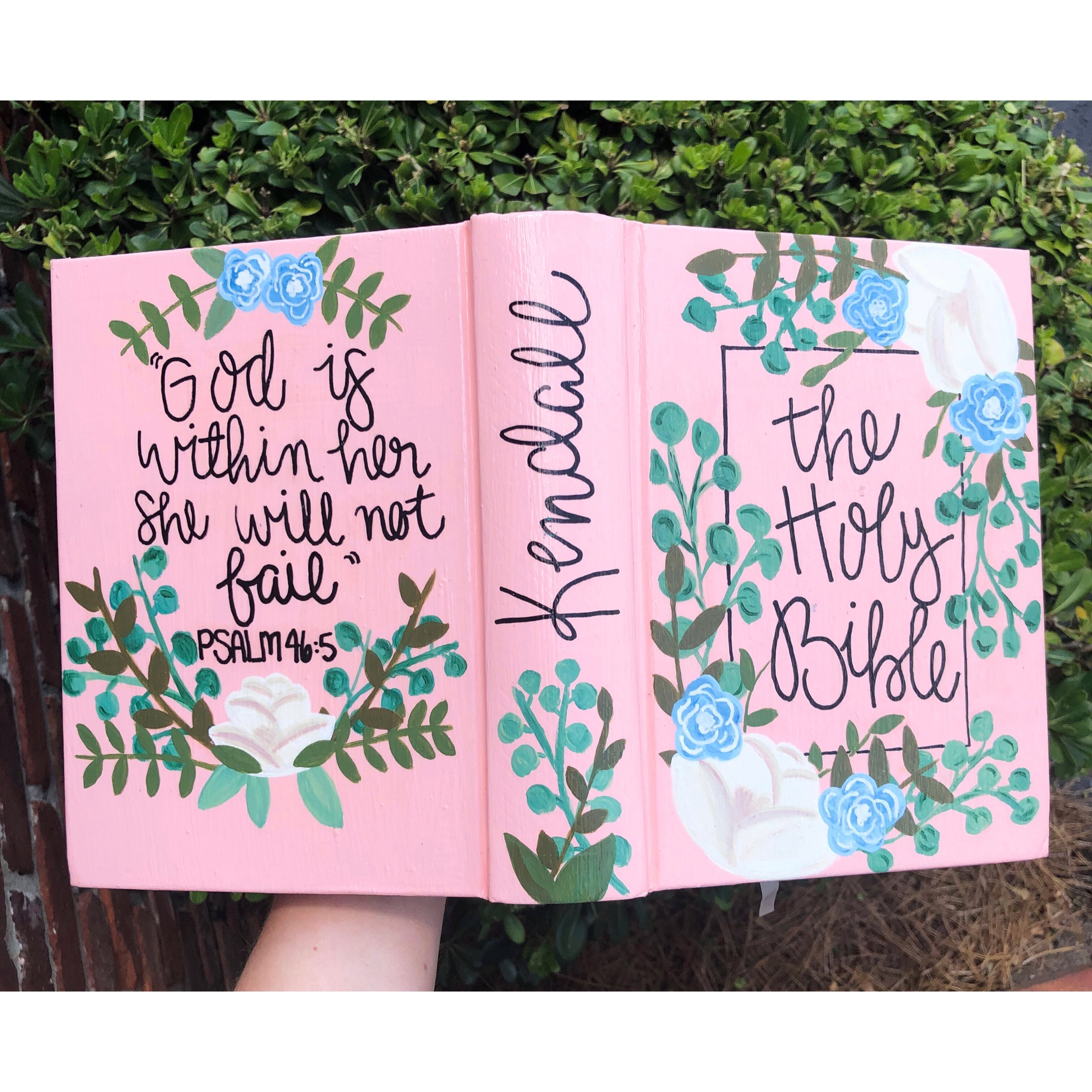 CUSTOM Hand Painted Bible Order - Etsy
