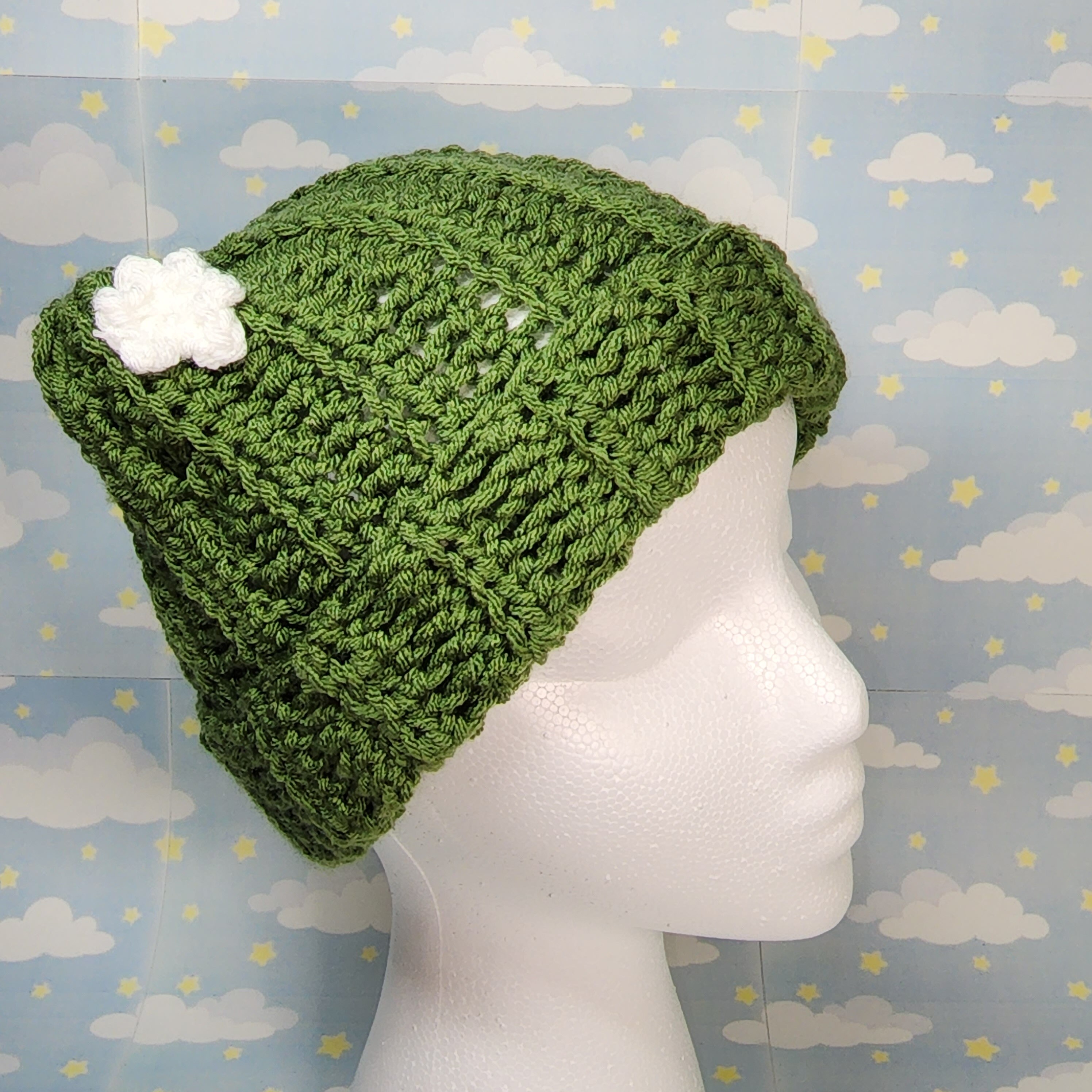 Dream SMP Crochet Dreamwastaken Cat Ear Beanie Aesthetic MCYT - Etsy UK