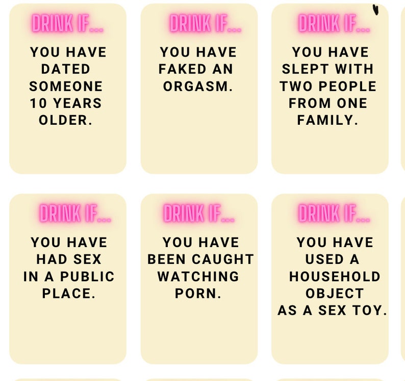 Ultimate Adults Card Game (over 18’s Fun Drinking Game) - Etsy