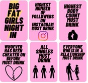 Ladies Night Games, Printable Game Bundle for a Girls' Night, Girls ...