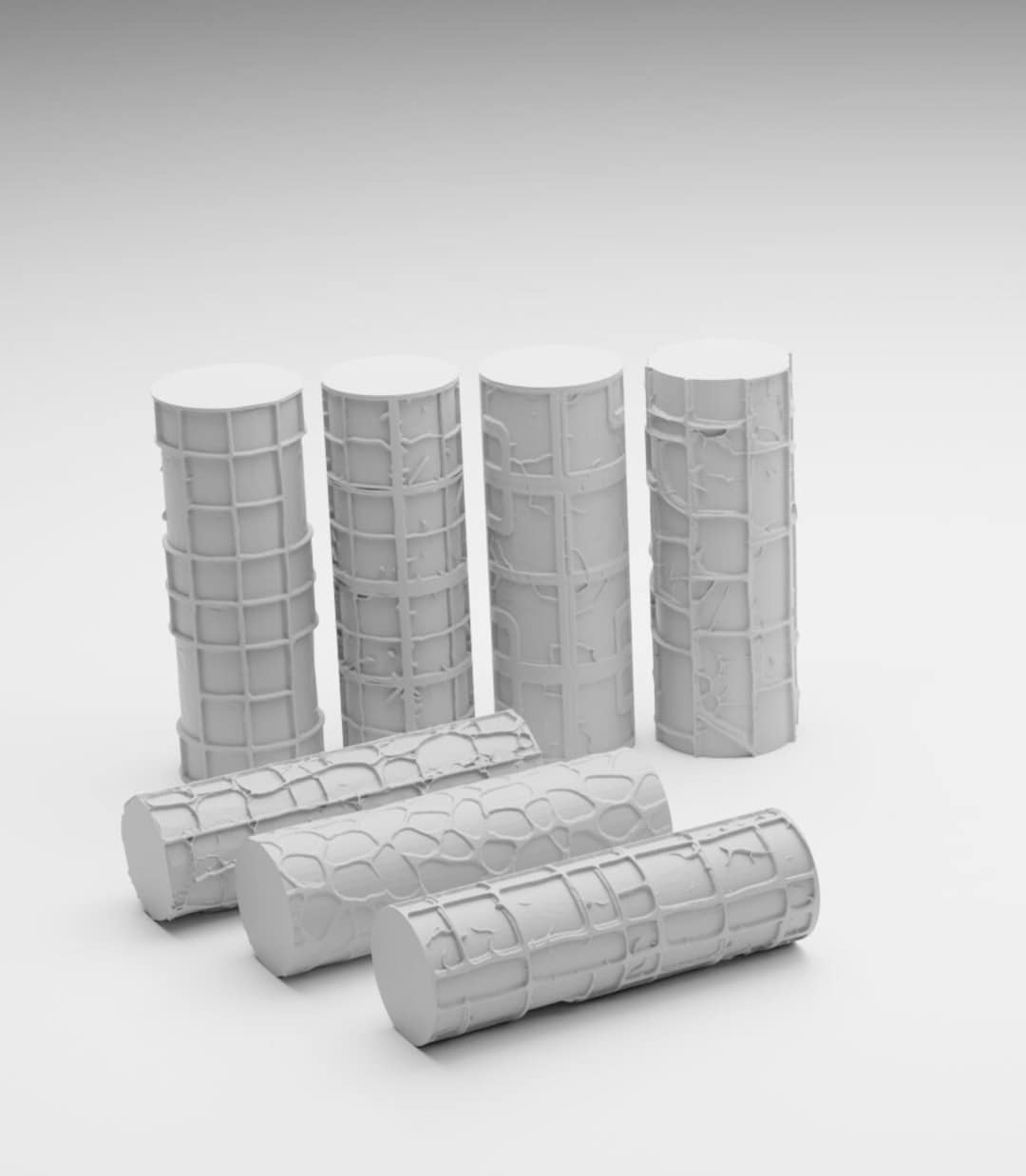 Structure Roller/texture Roller (model Building - Texture Terrain ...
