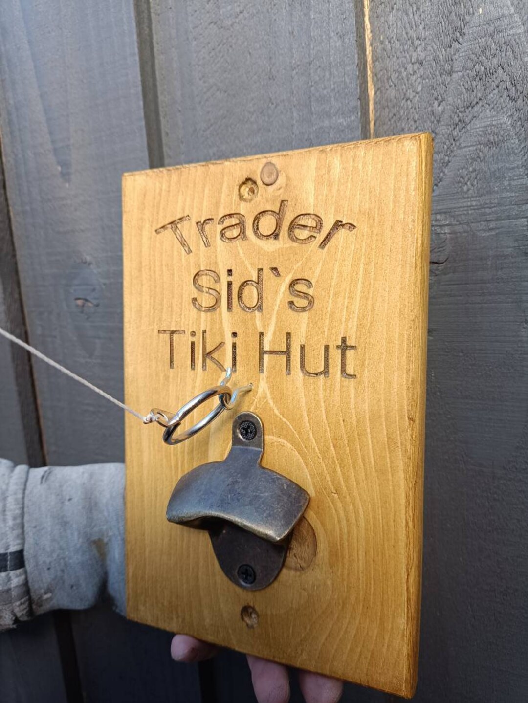 Yard Game Personalised Ring and Toss Game Fathers Day Gift Hook and ...