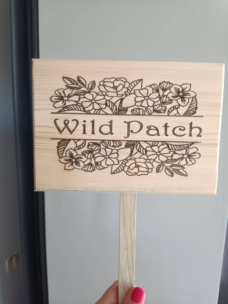 Personalised Wooden Garden Signs Plaque Allotment Shed Street Sign ...