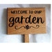 Personalised Wooden Garden Signs Plaque Allotment Shed Street Sign ...