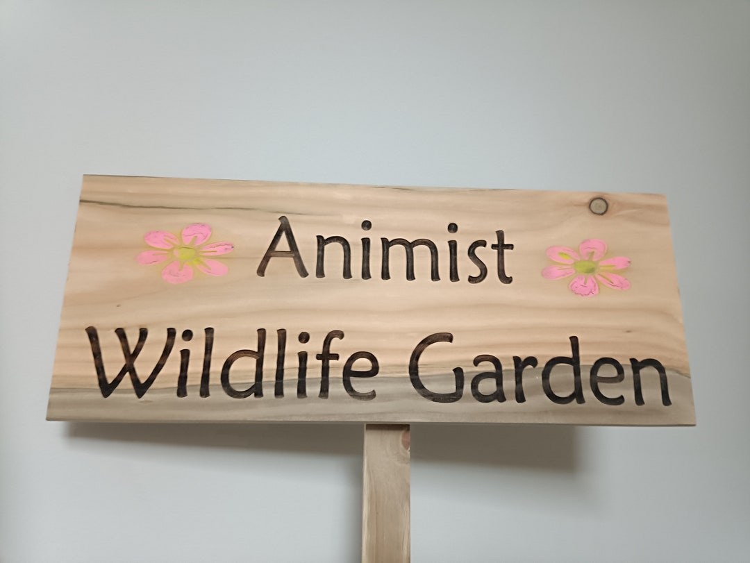 Personalised Wooden Garden Signs Plaque Herb Garden Allotment Sign ...