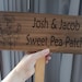 Personalised Wooden Garden Signs Plaque Allotment Shed Street Sign ...
