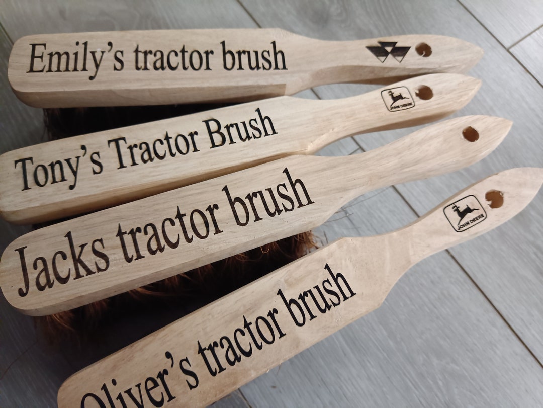 Personalised Cab Brushes , Hand Brush, Tractor Lorry Cab Brush,bristle ...