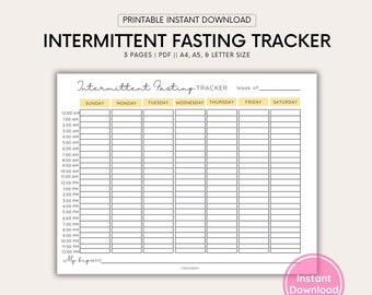Intermittent Fasting Mixed Script Stickers, Intermittent Fasting Mixed ...