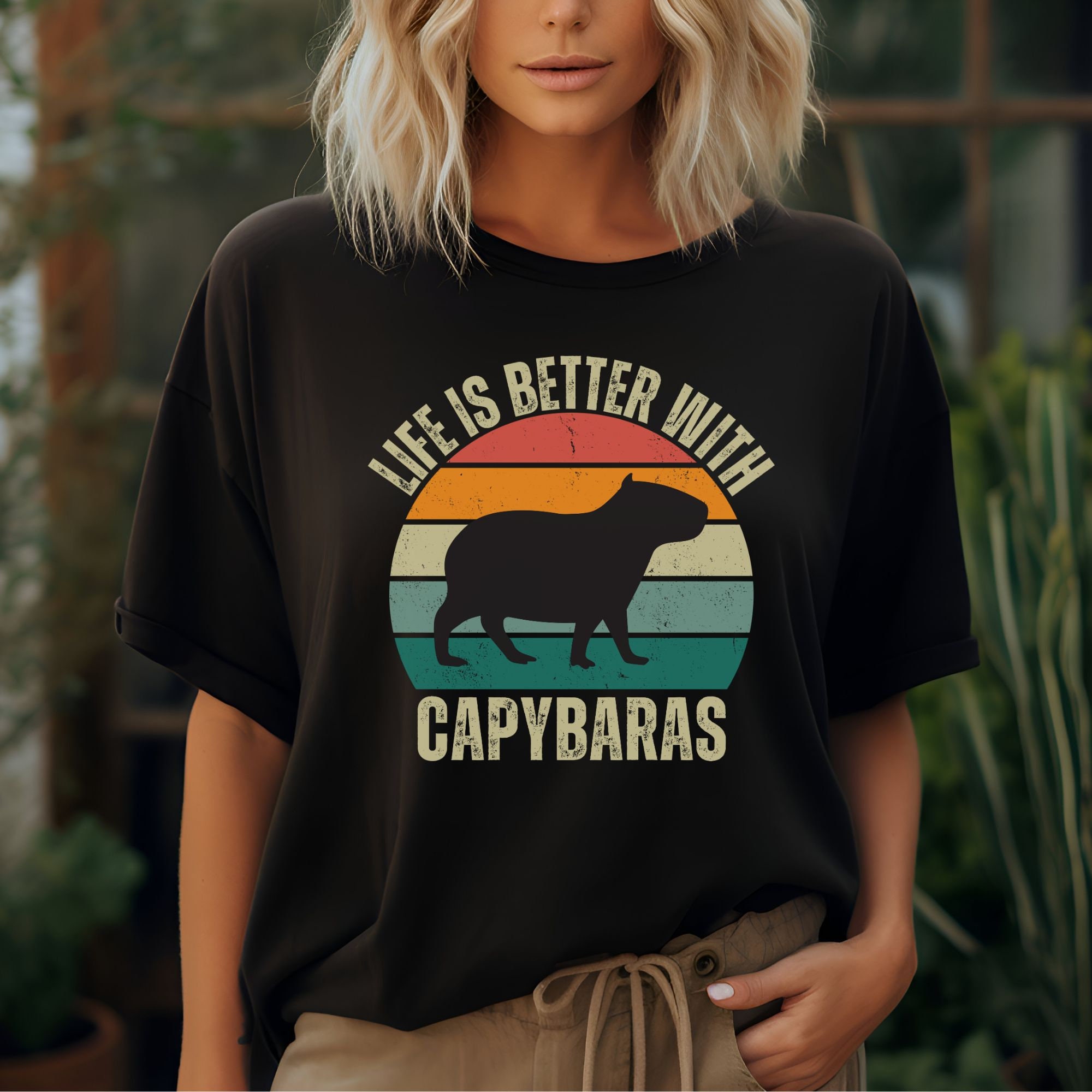 Capybara Shirt, Capybara Tee, Capybara Lover Gift, Capybara T-shirt ...