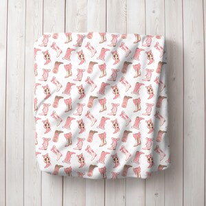 Pink Cowboy Boots Blanket, Pink Cowgirl Throw Blanket, Cowboy Boots and ...