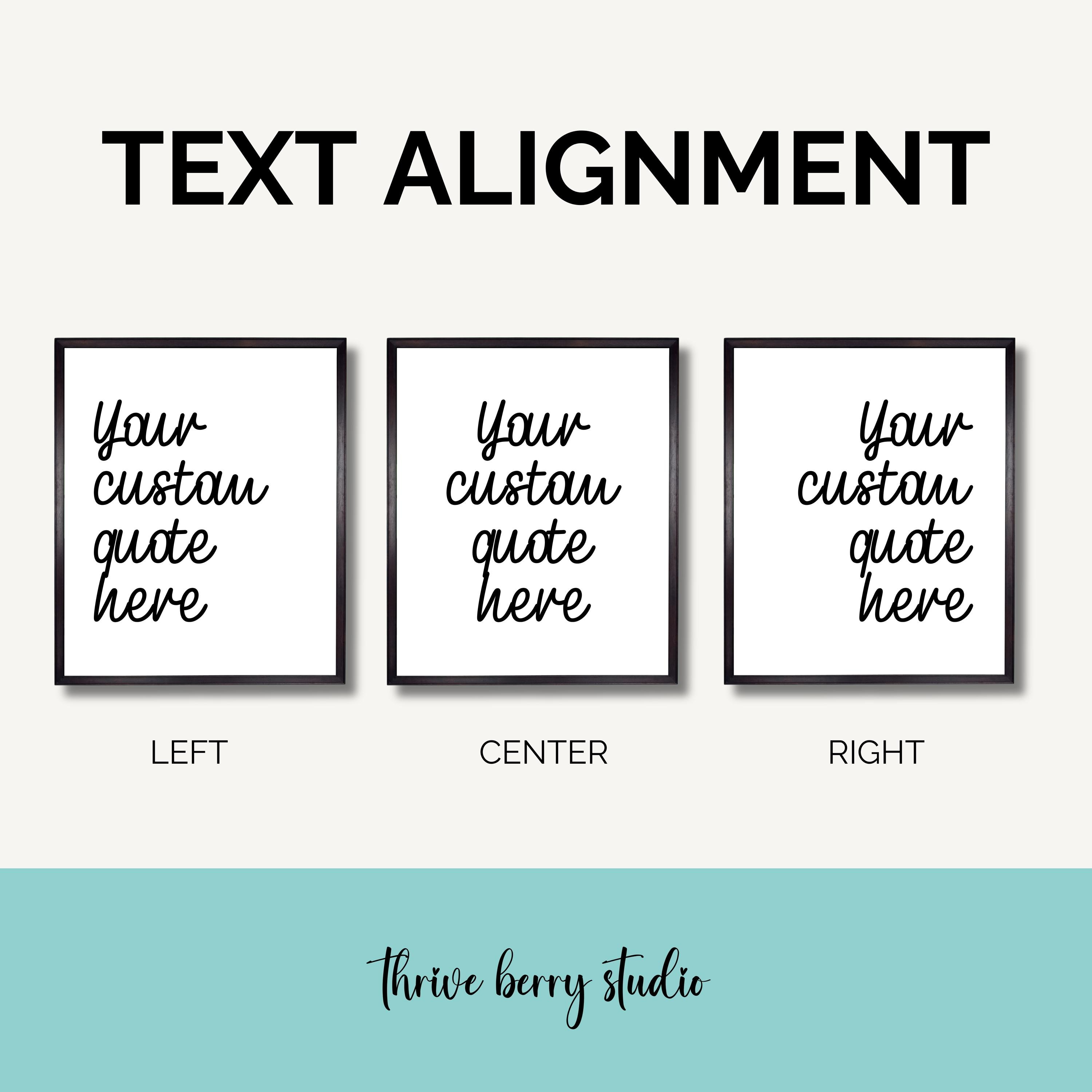 Custom Quote Wall Art Printable, Custom Quote Print, Personalized Wall ...