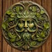 Green Man Flat Metal Sign, Nature Lover's Wall Art Décor, Garden ...