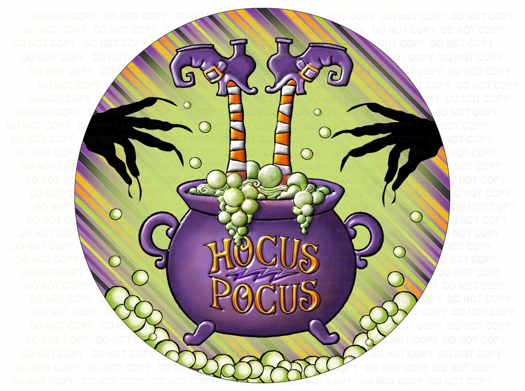Hocus Pocus Wreath Sign, Halloween Sign, Halloween Wreath Sign, Hocus ...