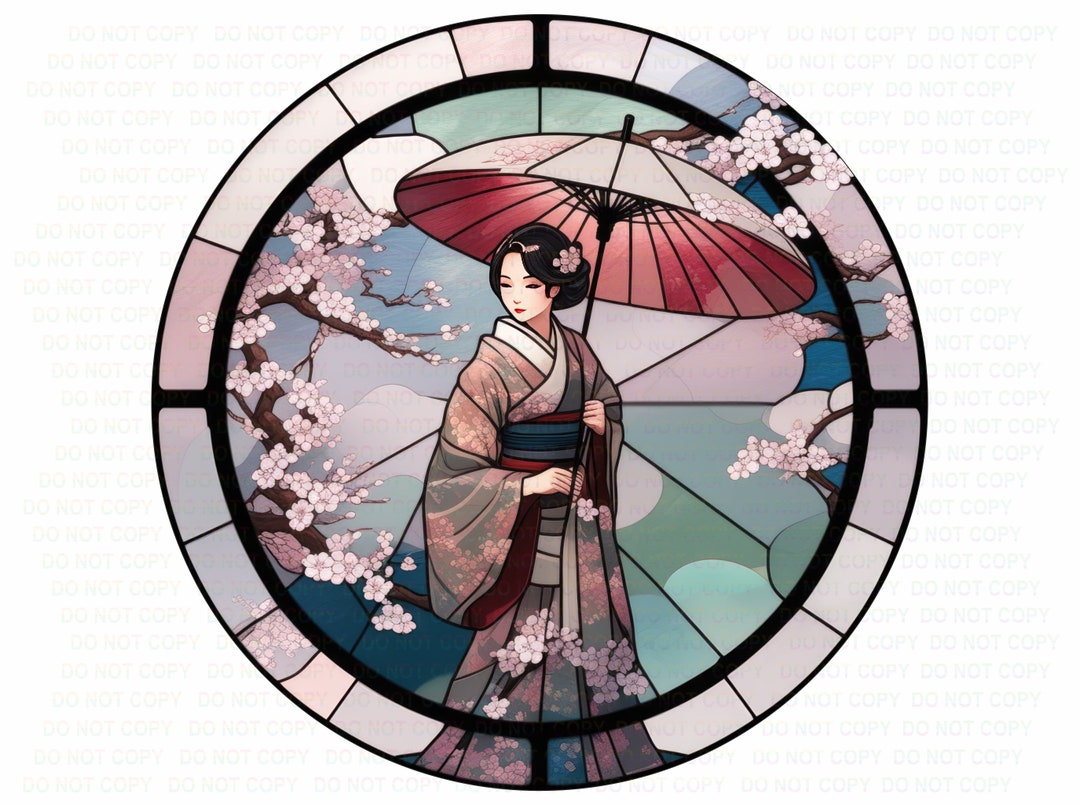 Traditional Japanese Girl Sign,japanese Wreath Sign, Kimono Sign ...