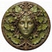 Green Woman Metal FLAT Sign, Nature Lover's Wall Art Décor, Garden ...