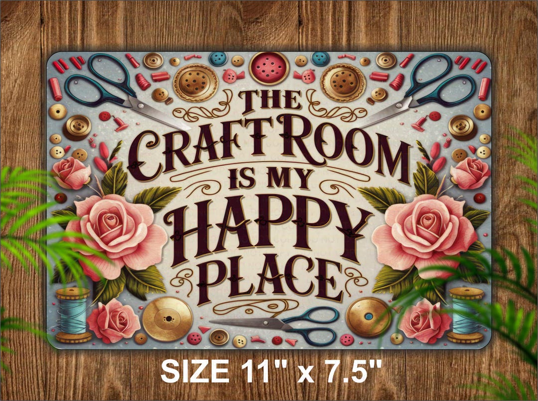 Craft Room Sign, Craft Room Door Sign, My Craft Room, Craft Room Decor ...