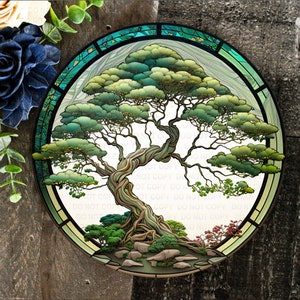 Bonsai Sign, Bonsai Wreath Sign, Wreath Sign Uk, Japanese Sign, Bonsai ...