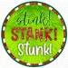 Stink, Stank, Stunk Wreath Sign, Christmas Sign, Xmas Wreath Sign ...