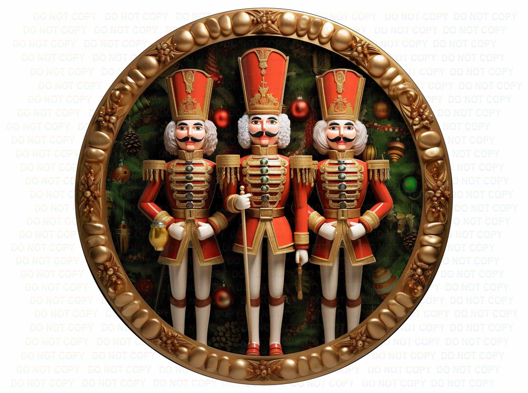 Nutcracker Wreath Sign, Xmas Nutcracker Sign, Christmas Nutcracker Sign ...